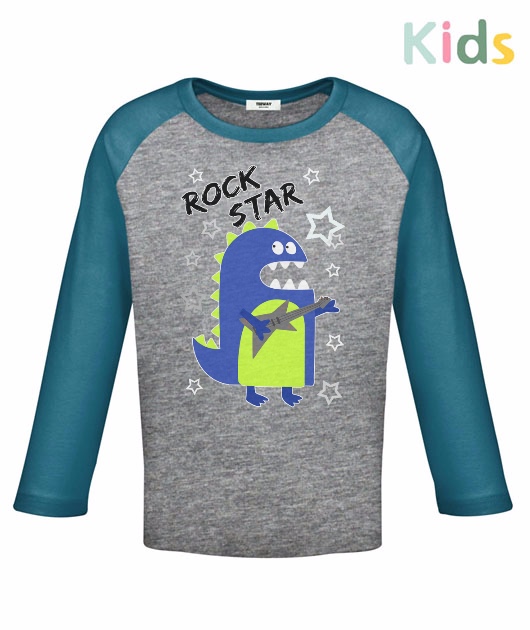 拉克蘭長袖圓領T-跟我一起唱 - Teeway